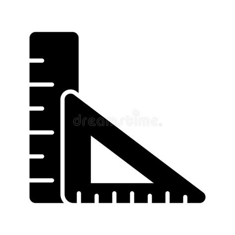 Tool For Measurement Or Calculating Length Premium Icon Of Ruler