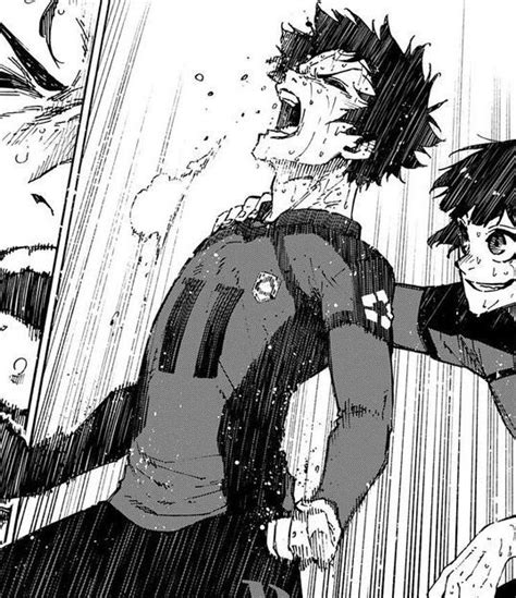 Blue Lock Manga Panel Art Drawing