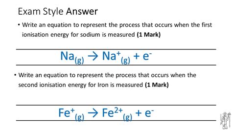 How To Determine The Ionization Energy