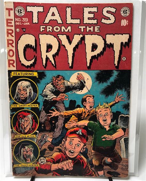 Precode Horror Comic Tales From The Crypt No 39 December 1953 Published By Ec Comics Jack Davis