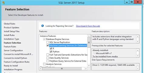 Enable Machine Learning Services On SQL Server SQLServerCentral