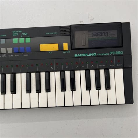 Vintage Casio Sampling Keyboard Pt 280 Portable Electronic Keyboard