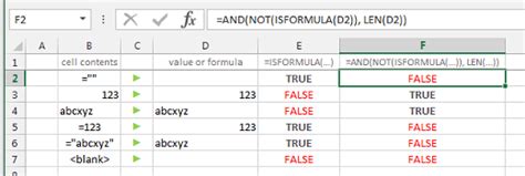 Excel Formula To Check Cell Contents Stack Overflow