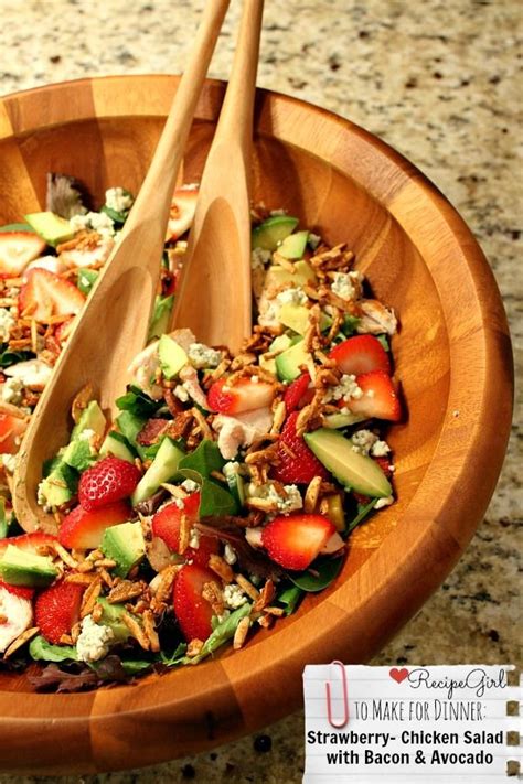 Strawberry Chicken Salad Recipe Strawberry Chicken Salad Delicious