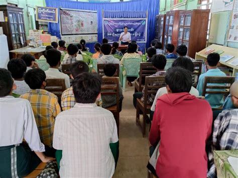 နတ်တလင်းမြို့နယ်တွင် မူးယစ်ဆေးဝါးအန္တရာယ် အသိပညာပေး ဟောပြောပွဲနှင့