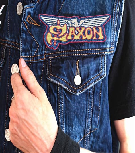 Machine Embroidery Design Heavy Metal Band Saxon Eagle Logo Etsy