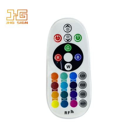 Dc 12 24v Rgb Led Controller Rf 24 Key 16 Color Options