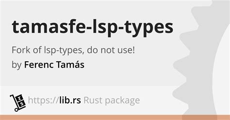 Tamasfe Lsp Types — Rust Text Processing Library Lib Rs