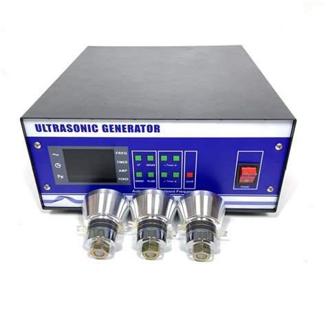 Multi Frequency Piezo Ultrasonic Transducer Driver Generator Power