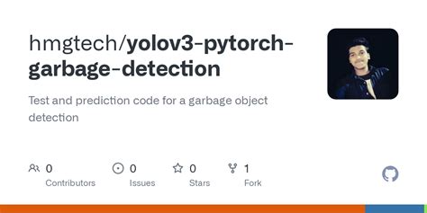 Github Hmgtechyolov3 Pytorch Garbage Detection Test And Prediction