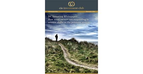 Dc Investing Whitepaper How Asset Owners Are Responding To Seismic Shifts In The Pensions System