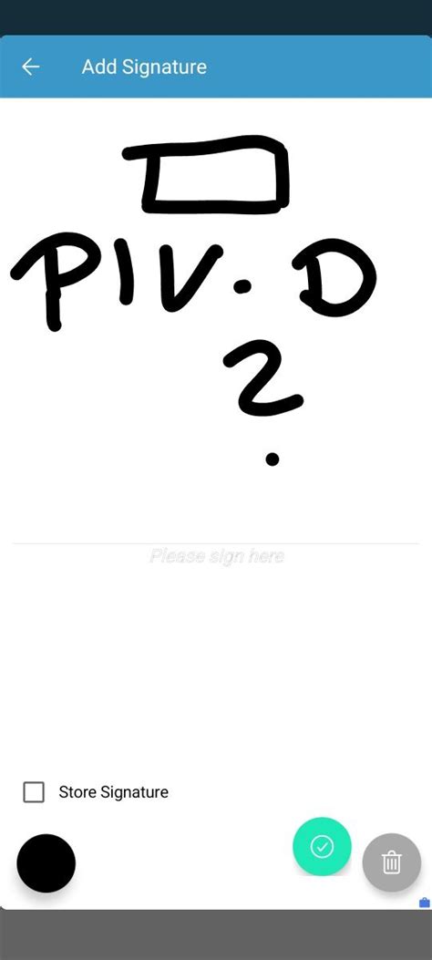 digital signature not available in content android system general