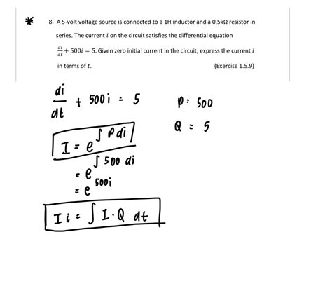 [engineering Math First Order Ordinary Differential Equations] Im Not Sure How To Continue
