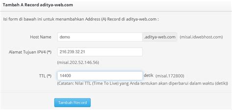 Tutorial Cara Membuat Dan Setting Subdomain Di Blogger Aditya Web