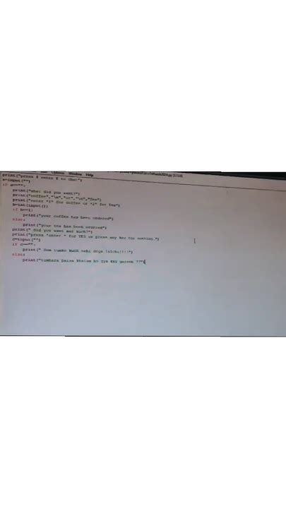 Python Class 11th 12th Funny Coding 😆😁☺️ Python Coding Basicpython Coding Cbse Icse Youtube
