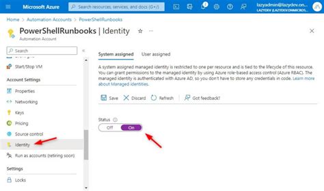 How To Use Azure Managed Identity LazyAdmin