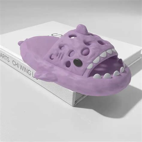 Skeleton Cloudy Shark Slides Cool Shark Slides