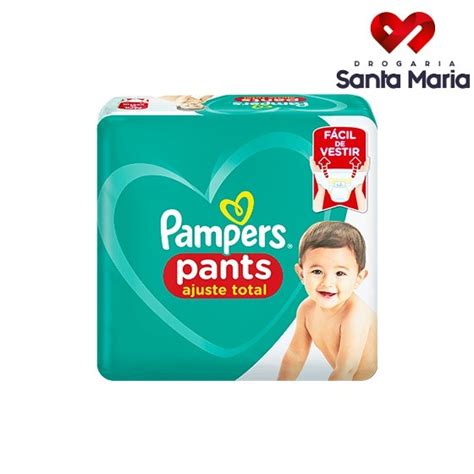 Fralda Pants Pampers Ajuste Total Mgxg Shopee Brasil