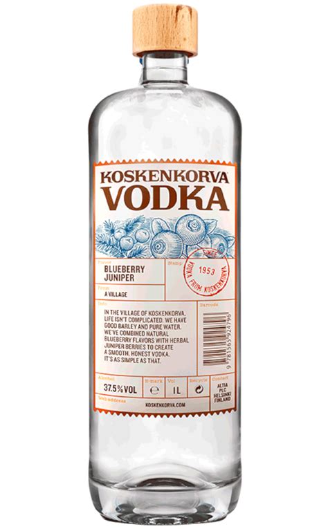 Koskenkorva Vodka Blueberry Juniper