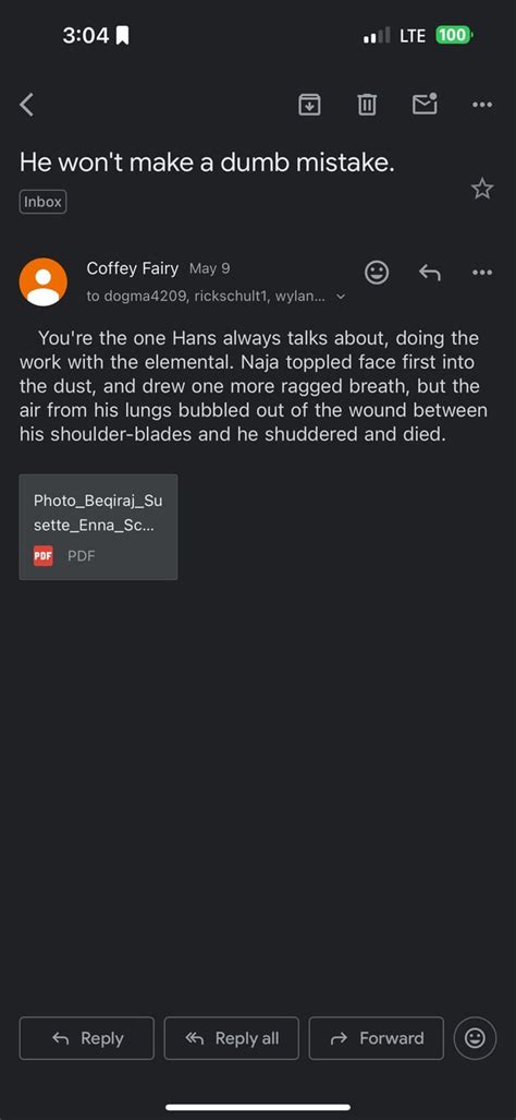 Weird Emails Remails