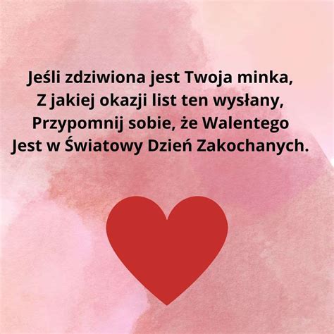 Życzenia Na Walentynki Wierszyki Wyznania Miłosne Proste Wiadomości