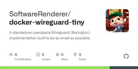 Minimal Wireguard Docker Implementation Rsynology