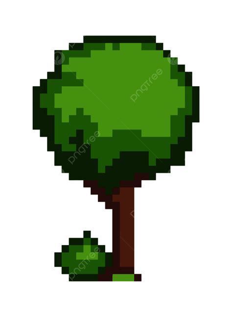Pixel Tree PNG Vector PSD And Clipart With Transparent Background For Free Download Pngtree