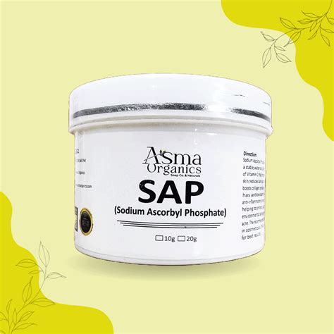Sodium Ascorbyl Phosphate Sap Asmaorganics
