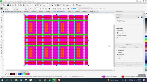 Corel Draw Tips And Tricks Find And Replace Colors By Rgb Or Cmyk Youtube