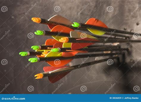 Arrows On Target Stock Image Image Of Flights Successful 3836859