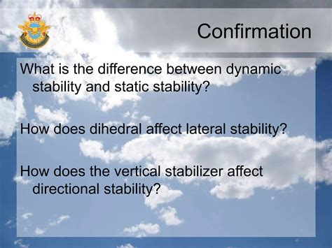 Aircraft Static And Dynamic Stabilitylongitudinal And Lateral Ppt