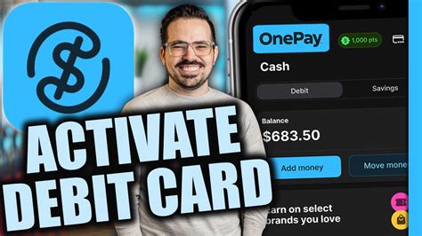 How To Activate Onepay Debit Card Youtube