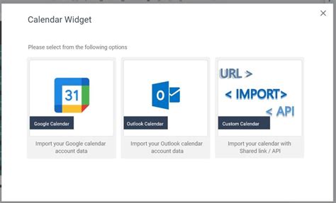 How To Use A New Version Of The Calendar Widget Signcast Media Inc