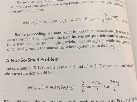 Solved Article Each With ܐܸܙܕܲܬ݀ 09ܠ For Two Particles In