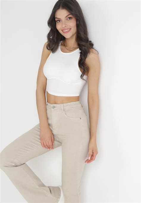 Blugi Bej Deschis Born2be