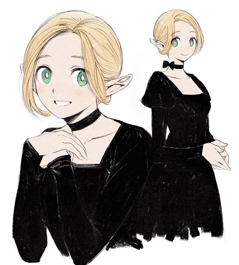 Marcille Donato And Marcille Donato Dungeon Meshi Drawn By Frs2