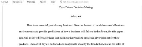 Data Driven Decision Making Exacthomework