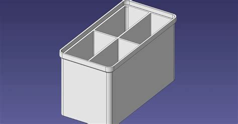 1x2 Units Full Height 2x2 Grid Stackable Insertbox By Bodo Download Free Stl Model