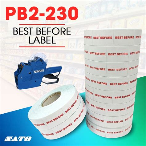 sato pb2 230 best before label shopee philippines