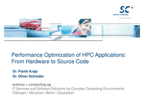 Pdf Performance Optimization Of Hpc Applications From Hardware To Source Code