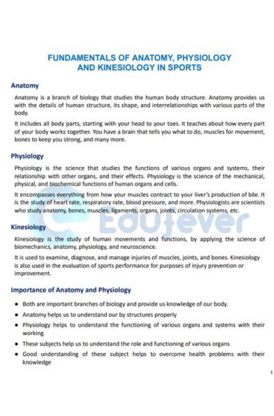 Cbse Class 11 Physical Education Chapter 8 Notes Cbse Class 11 Physical Education Chapter 8 Notes