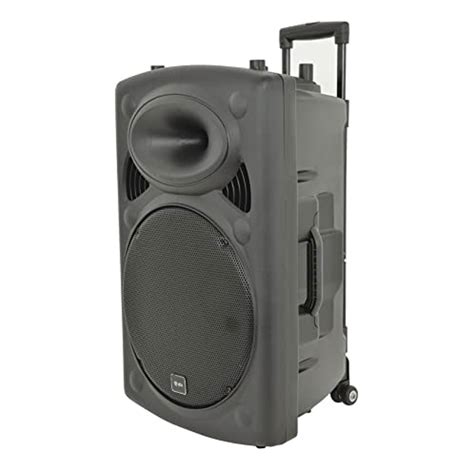 Qtx Battery Operated Speaker With Radio Microphone Stand Hush Silent Disco Company