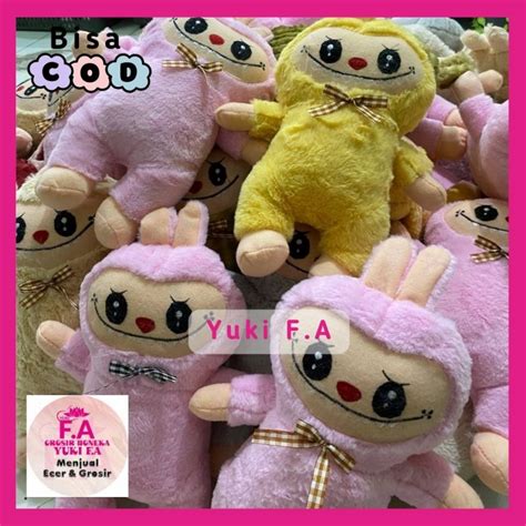 Jual Boneka Labubu 30 Cm Monster Of Exciting Bahan Bulu Lembut Rabit