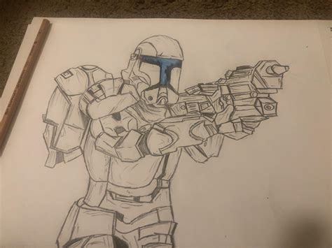 The Clone Commando R StarWarsBattlefront