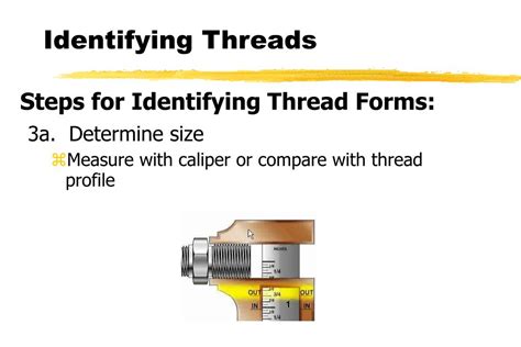 PPT Identifying Threads Sealing Methods And Industrial Fittings PowerPoint Presentation ID