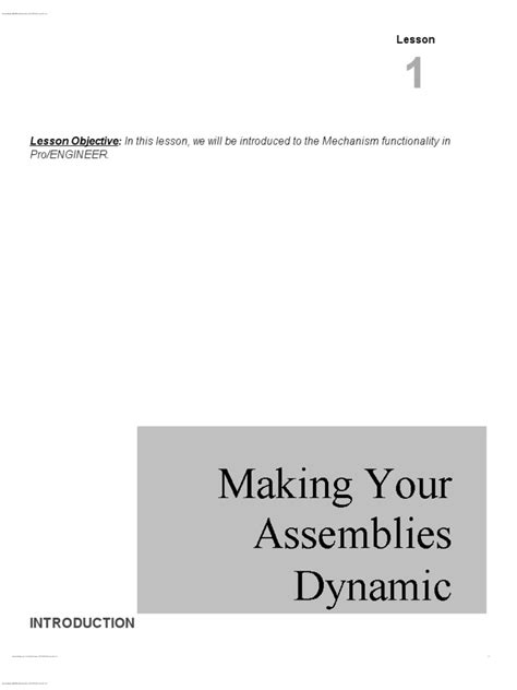 1 Making Assemblies Dynamic Pdf Cartesian Coordinate System