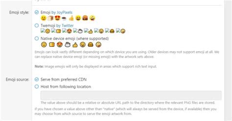 Fixed The Native Emojis Of The Device Are Shown And Not Those Of Joypixels Page Xenforo