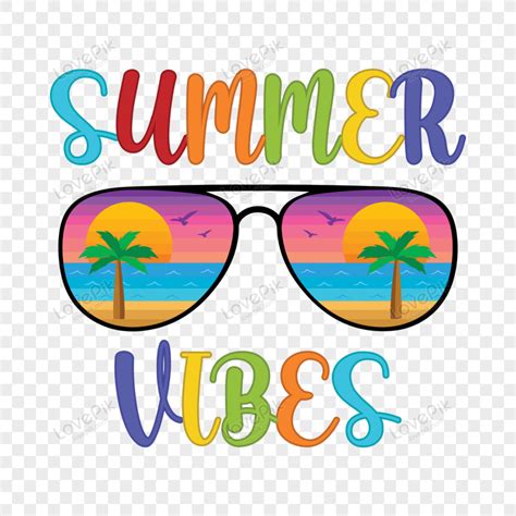 여름 분위기 그림 Png 일러스트 무료 다운로드 Lovepik