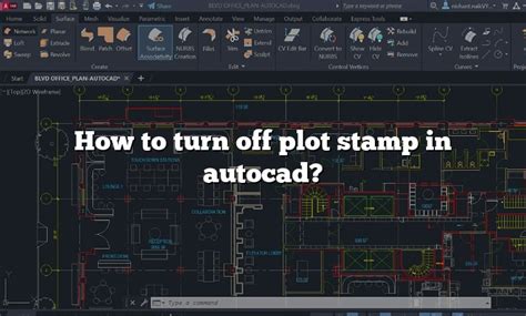 How To Turn Off Plot Stamp In Autocad Caddikt