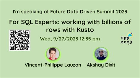 Jean Joseph On Linkedin Futuredatadriven Kusto Microsoftfabric